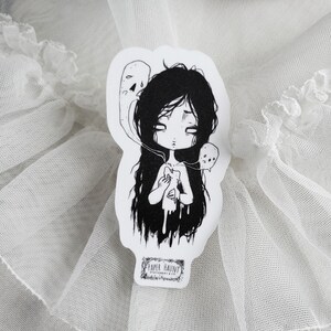 Ghost Girl Sticker - Etsy