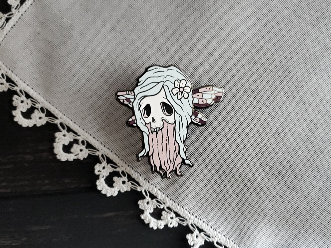 Daisy Bones Pin - Skeleton Fairy - Etsy