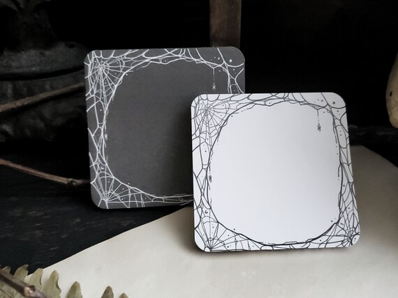 Spider Web STICKY Note - Etsy