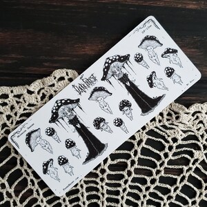 Mushroom Garden Sticker Sheet - Etsy