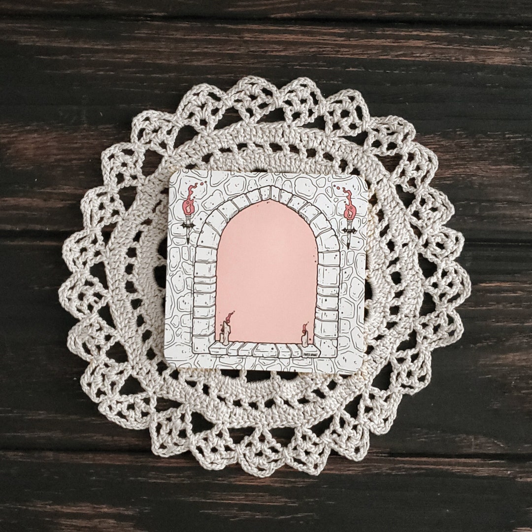 Vampire's Crypt STICKY Note - Creepy Cute -pastel Goth -stationery - Etsy