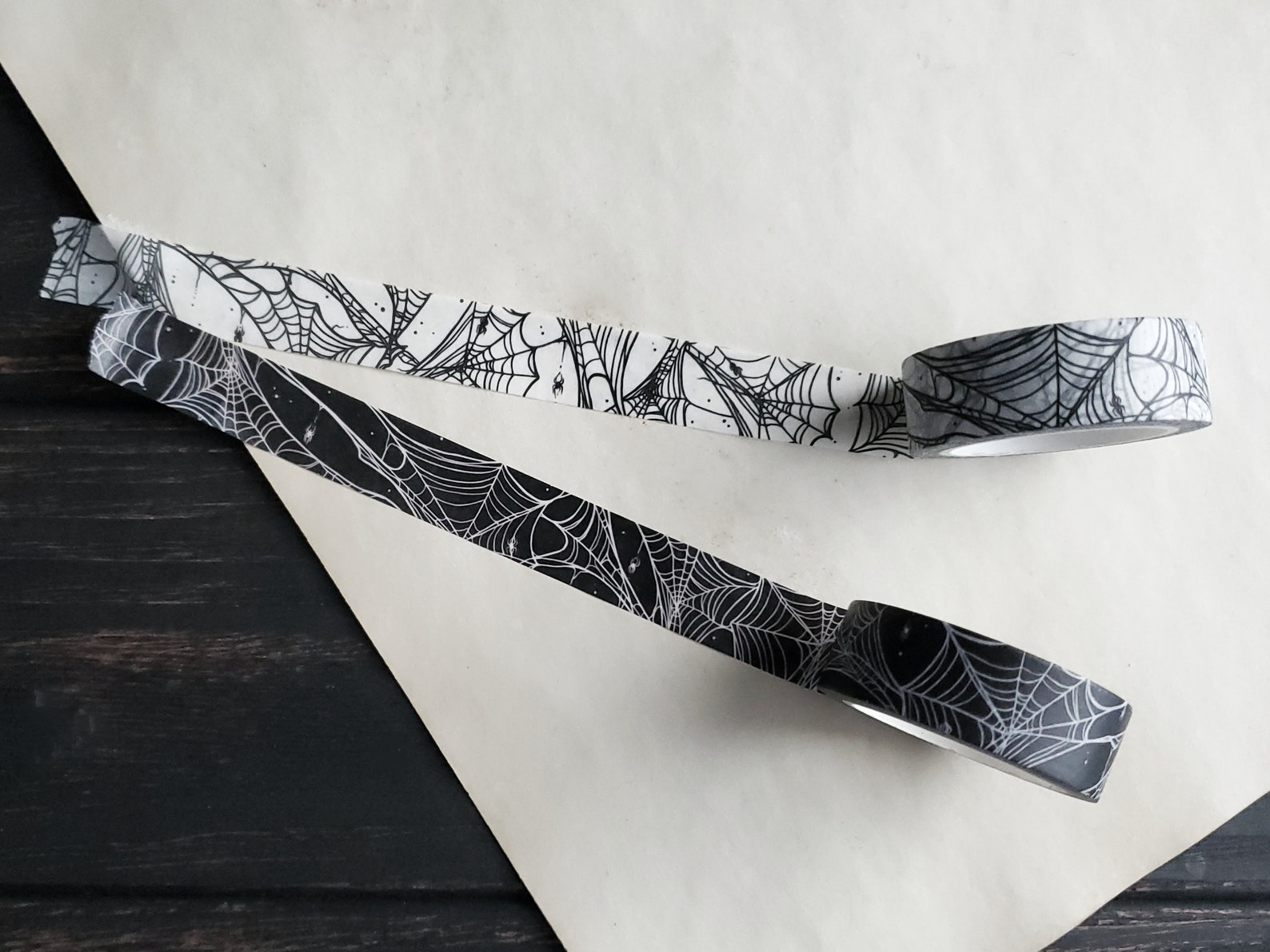 Spider Web WASHI Tape - Etsy
