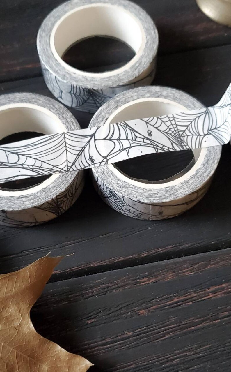 Spider Web WASHI Tape - Etsy