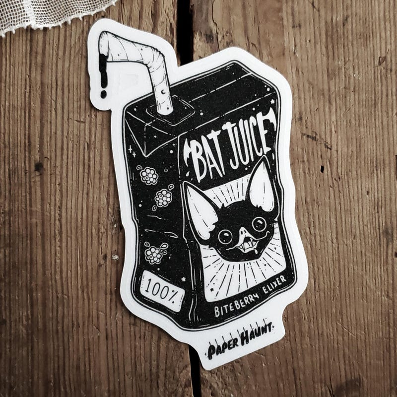 Juice Box Stickers - Etsy