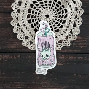 Bones SODA Can Sticker, Spooky Cute Goth - Cemetery Mist - Etsy
