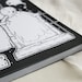 Graveyard Haunts Planner Notepads - Tear-away Calendar - Tombstones and ...