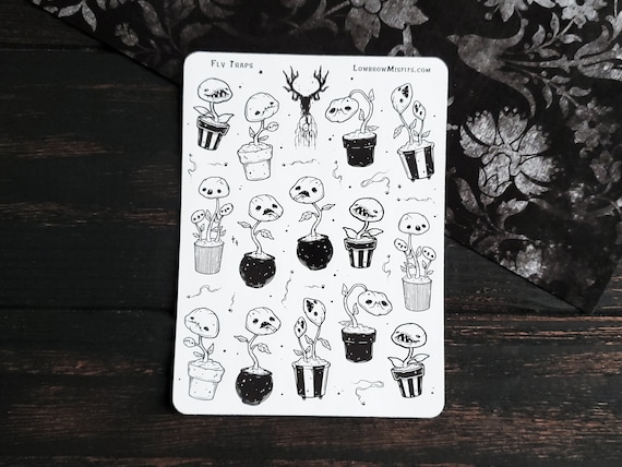 Cute Black And White Traps