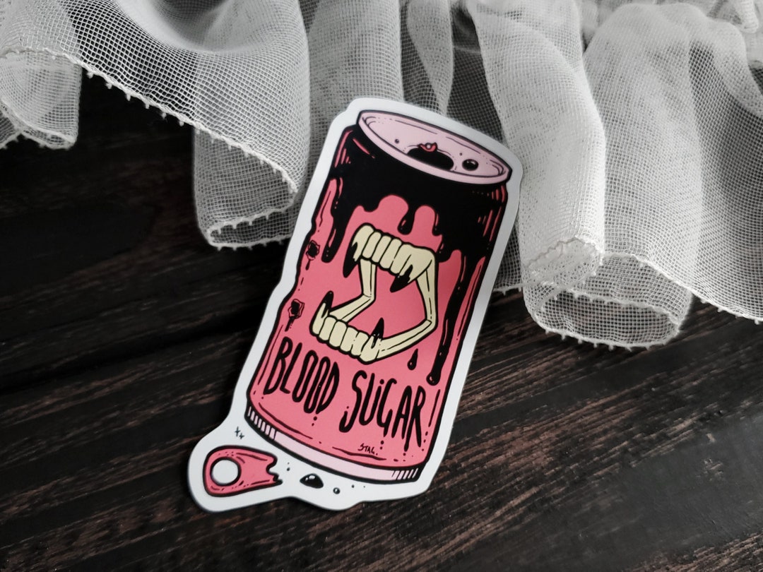 Vampire Soda Magnet Spooky Cute Goth - Etsy