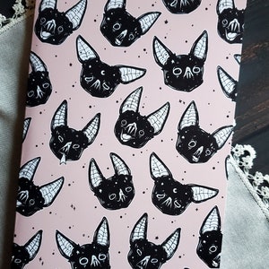 Bat Note Book Pink - Etsy