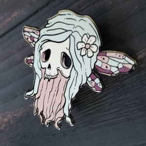 Daisy Bones Pin - Skeleton Fairy - Etsy