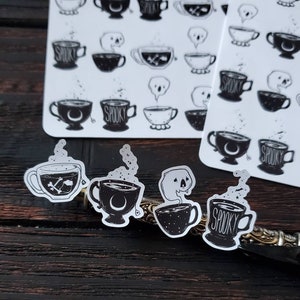 Spooky Tea Ghost Planner STICKER Sheet - Etsy