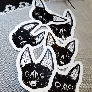VAMPIRE BAT Sticker Pack Creepy Cute Goth - Etsy