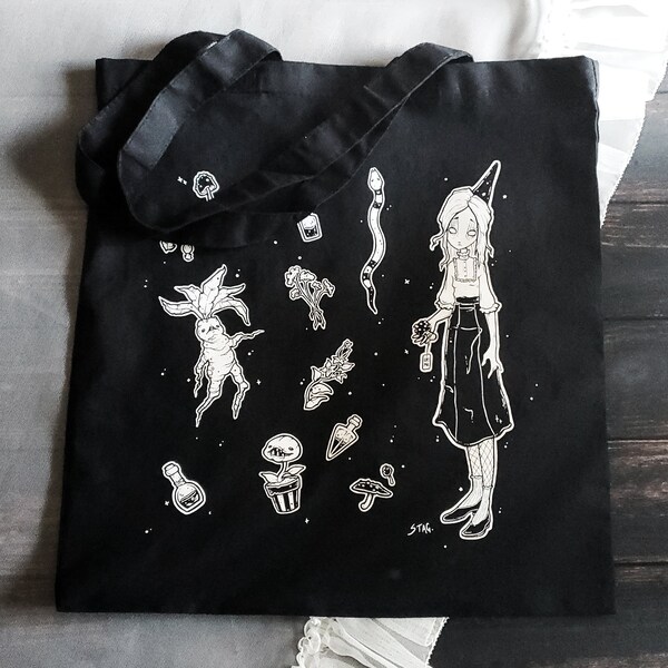 Witch Tote Bag - Etsy