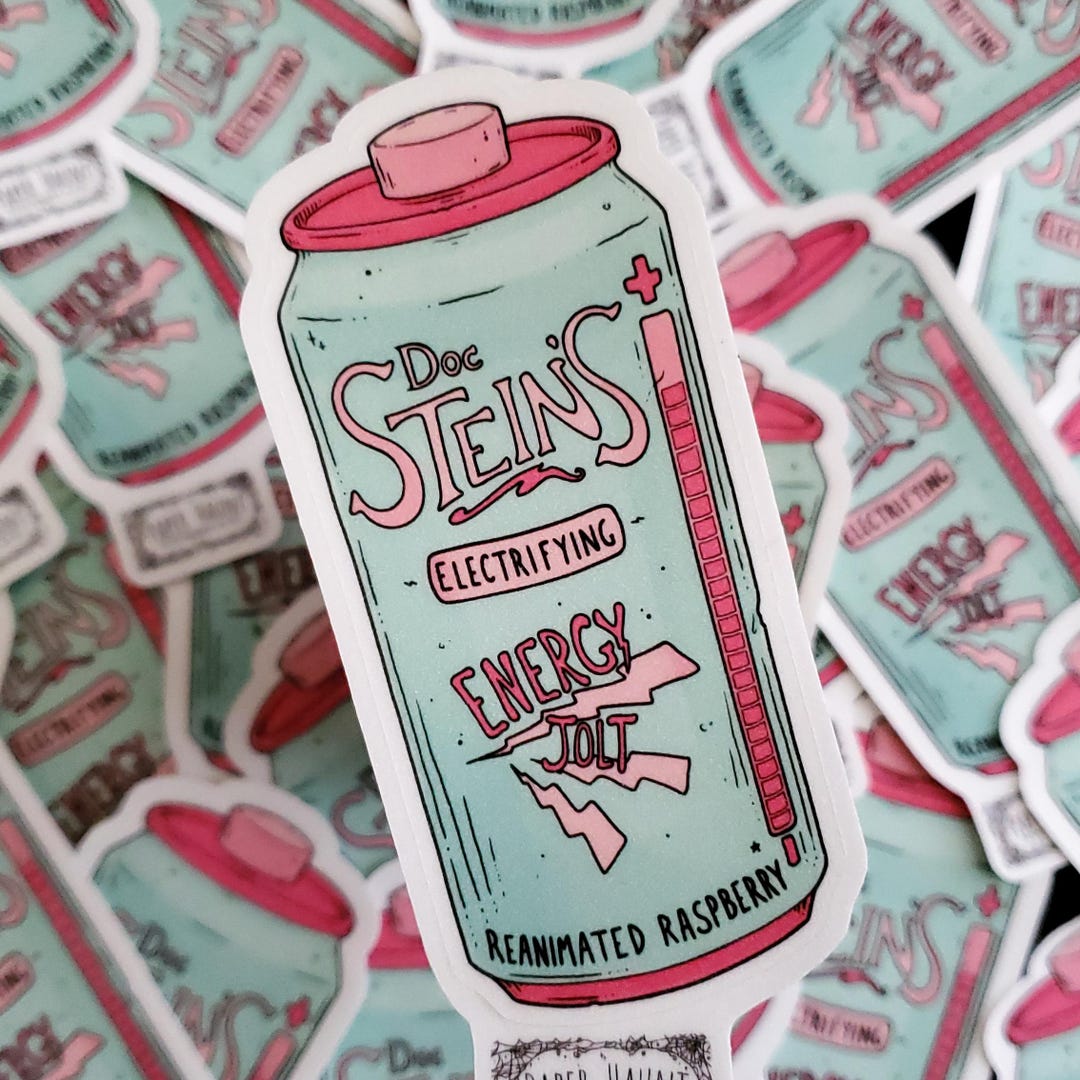 Frankenstein Soda STICKER- Soda Can- Creepy Cute - Etsy