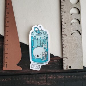 GHOST Soda Can STICKER, Spooky Cute Goth- Ecto Pop - Etsy