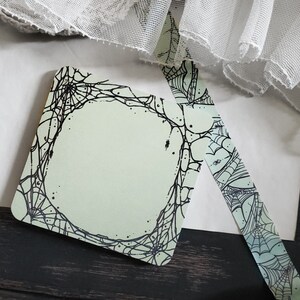Pastel Goth Spider Web STICKY Notes - Etsy