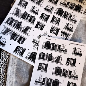 Book Planner STICKER Sheet - Etsy