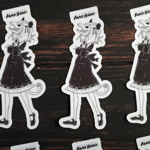 Possum Sticker Lady of the Forest Spooky Cute Goth - Etsy