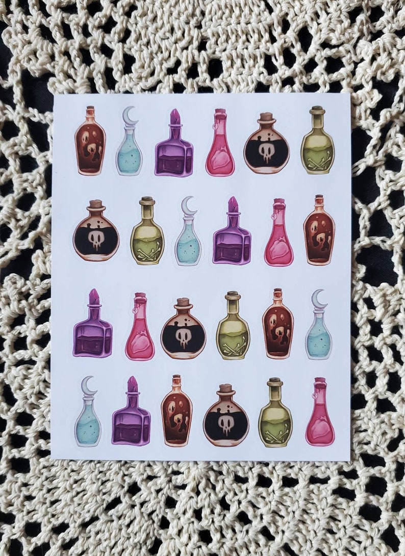 Magical Potion STICKER Planner Sticker Sheet | Etsy