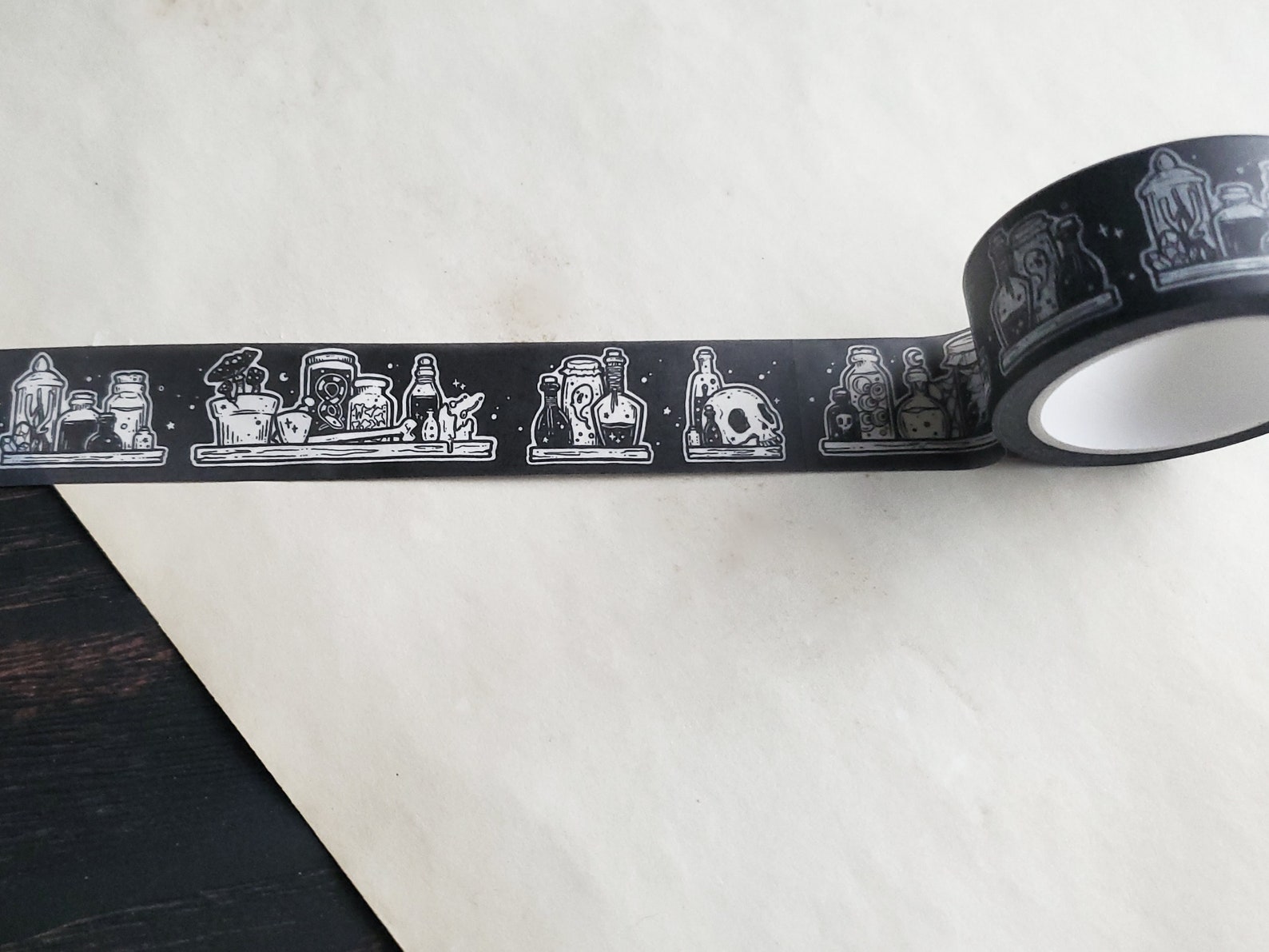 Potion Shelf WASHI Tape - Witchy Goth - Etsy