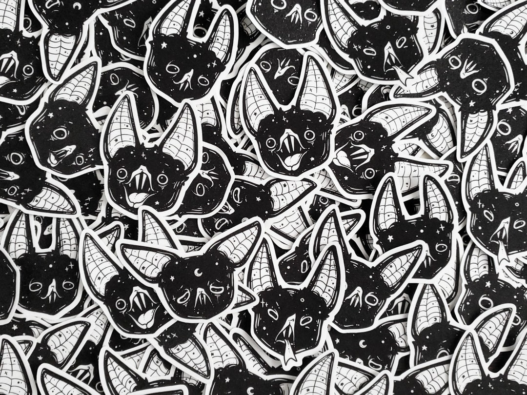 VAMPIRE BAT Sticker Pack, Creepy Cute, Goth - Etsy
