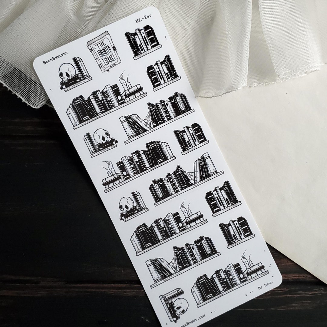 Book Planner STICKER Sheet - Etsy