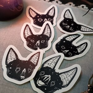 VAMPIRE BAT Sticker Pack Creepy Cute Goth - Etsy