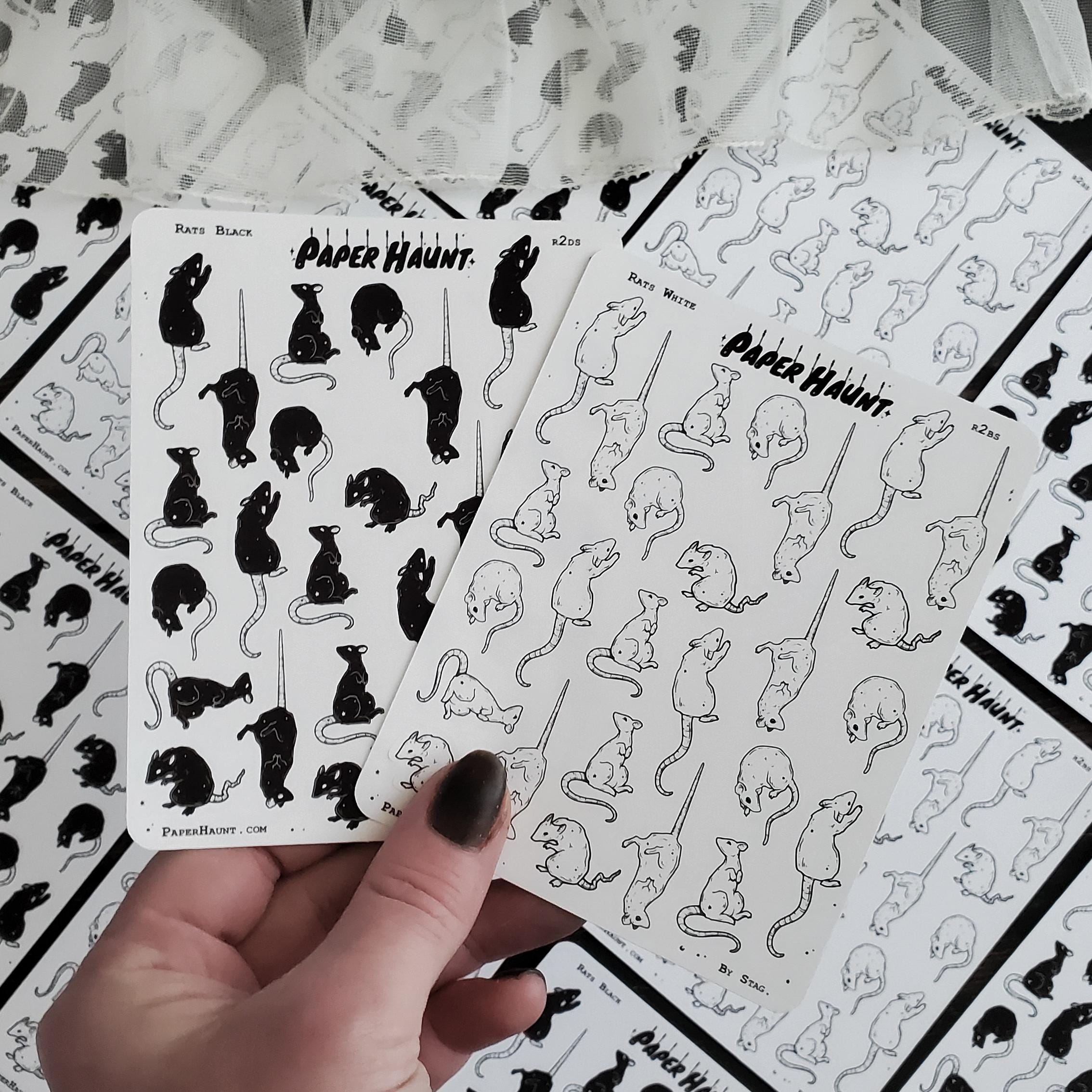 RATS Planner STICKER Sheet - Etsy