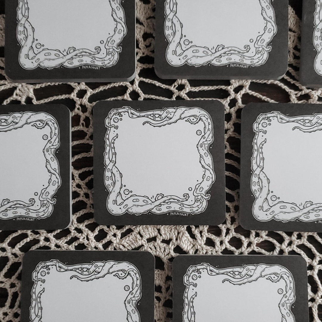 Tentacle STICKY Notes Creepy Cute Goth Stationery memo Pad - Etsy