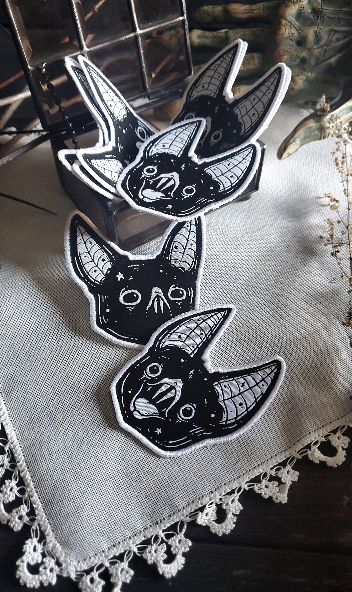 Vampire Bat Patch - Etsy