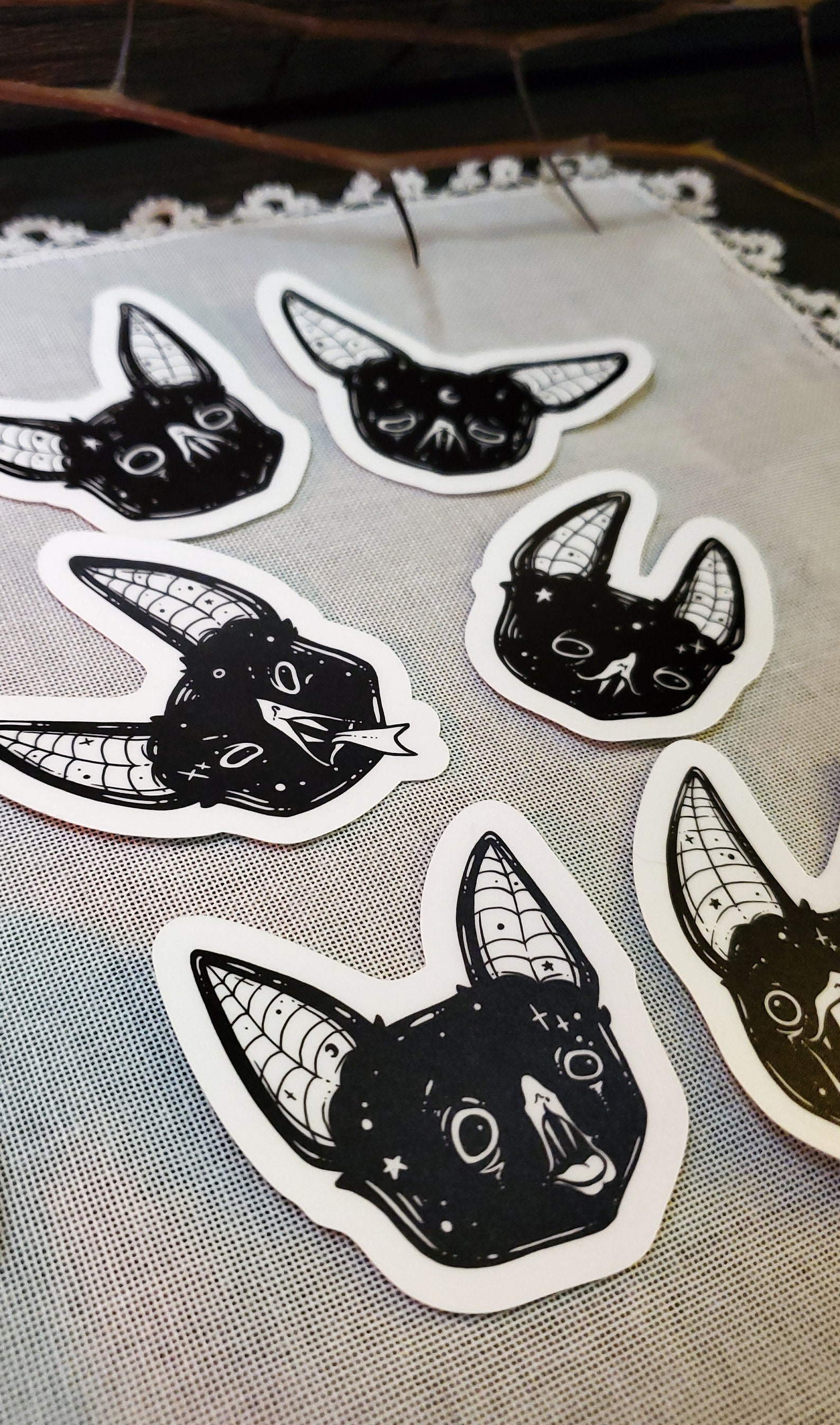 VAMPIRE BAT Sticker Pack Creepy Cute Goth - Etsy