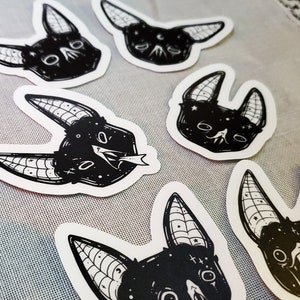 VAMPIRE BAT Sticker Pack Creepy Cute Goth - Etsy