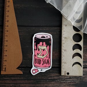 Vampire Soda Magnet Spooky Cute Goth - Etsy