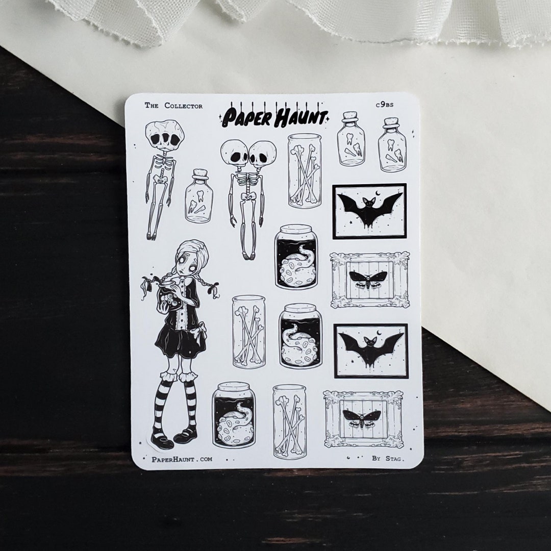 The Collector Planner STICKER Sheet - Etsy