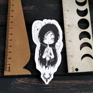 Ghost Girl Sticker - Etsy