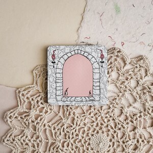 Vampire's Crypt STICKY Note - Creepy Cute -pastel Goth -stationery - Etsy