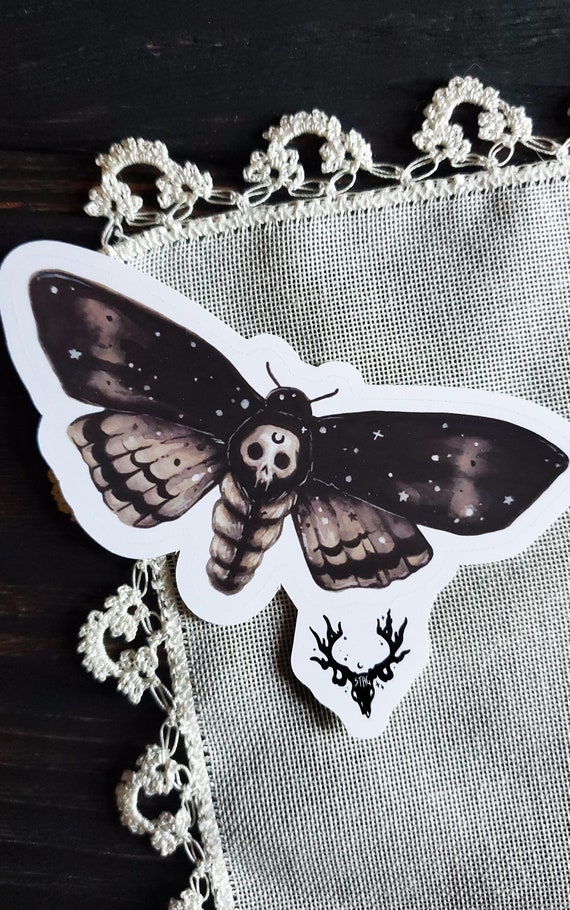 Death Moth Sticker - Etsy