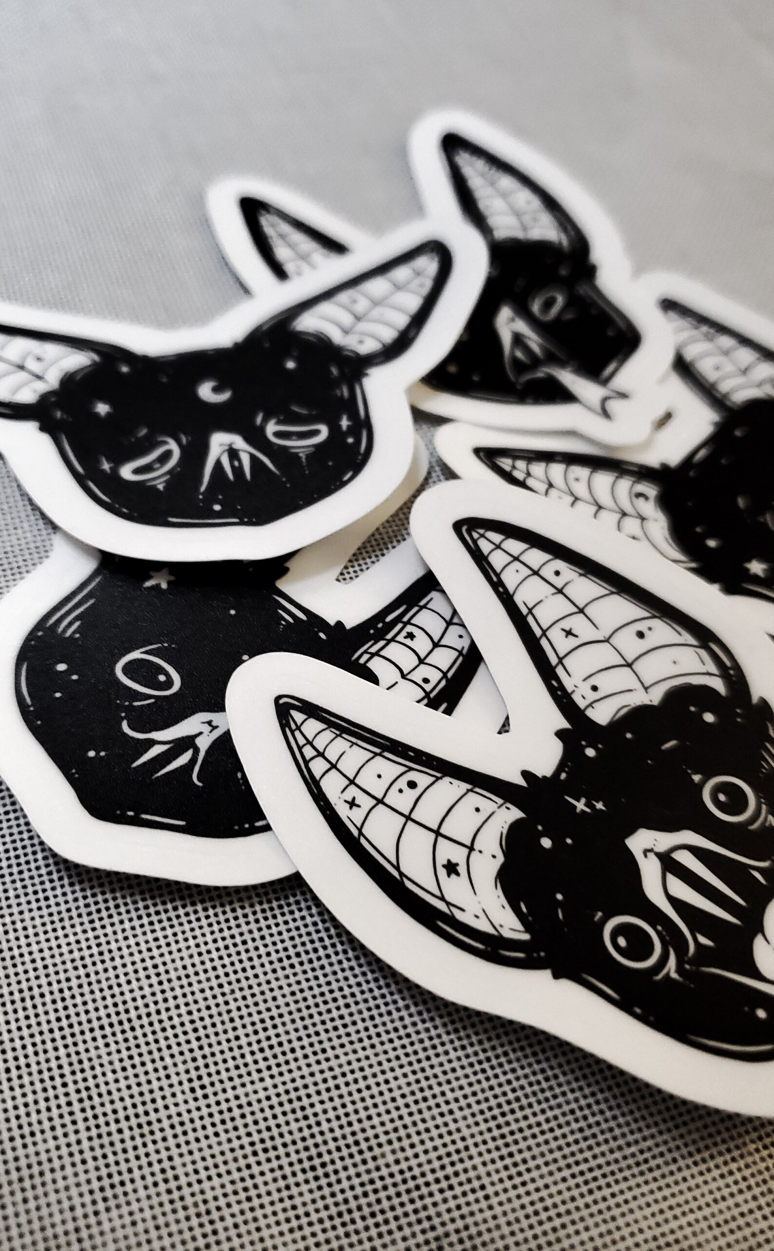 VAMPIRE BAT Sticker Pack Creepy Cute Goth - Etsy