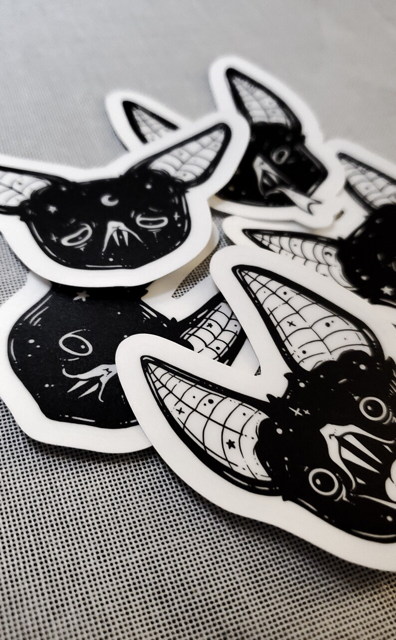 VAMPIRE BAT Sticker Pack Creepy Cute Goth - Etsy