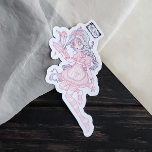 Ice Cream Banshee Sticker - Spooky Cute - Pastel Goth - Etsy