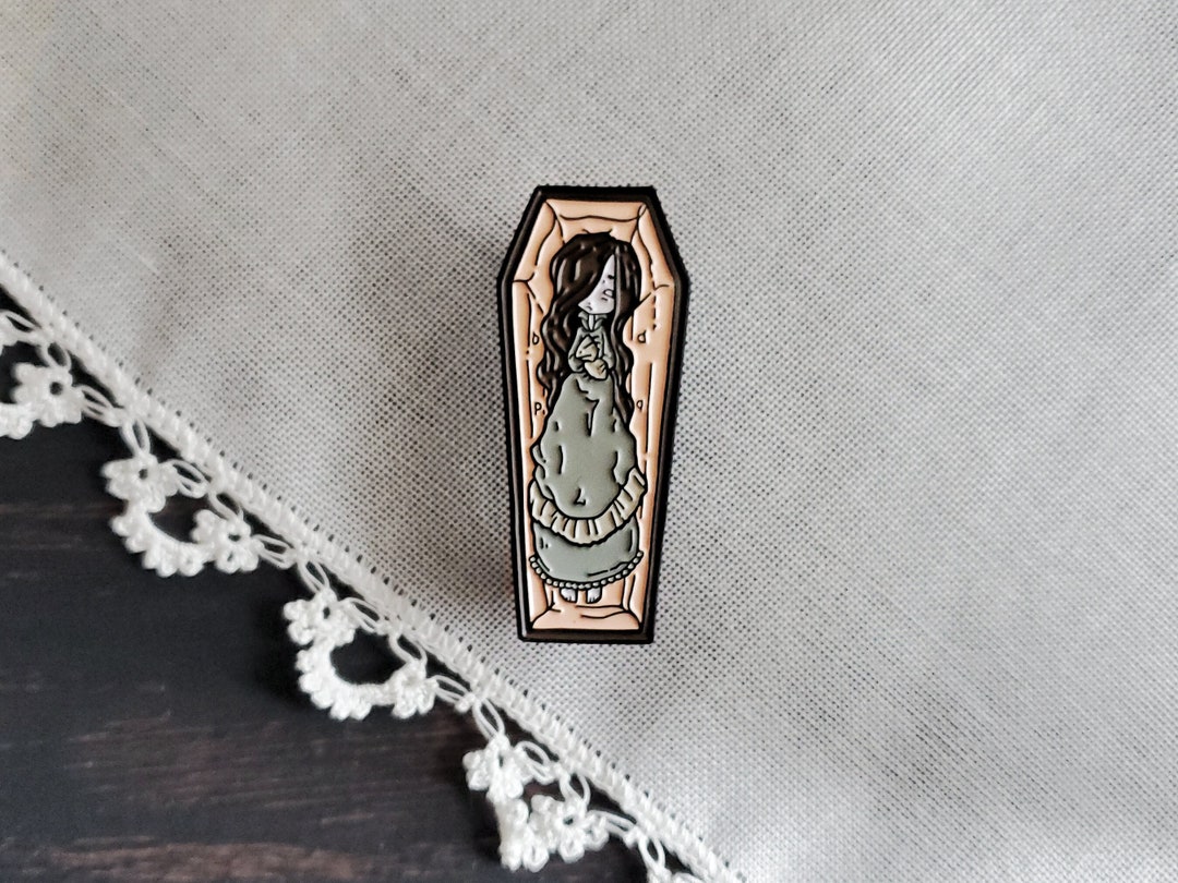 Eternal Vampire Coffin Pin - Etsy