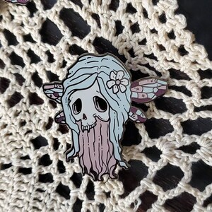 Daisy Bones Pin - Skeleton Fairy - Etsy