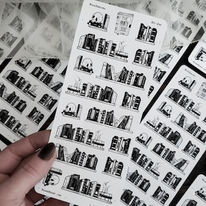 Book Planner STICKER Sheet - Etsy
