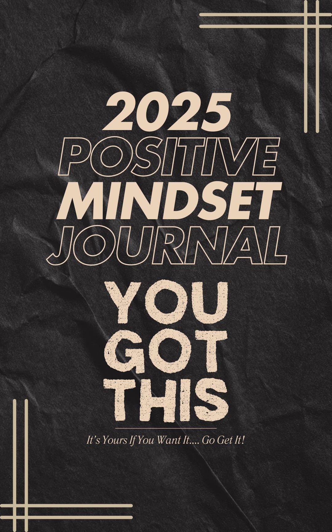 2025 Positive Mindset Journal/planner - Etsy