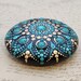 Whimsical Mandala Stone Hand-painted Art - Etsy