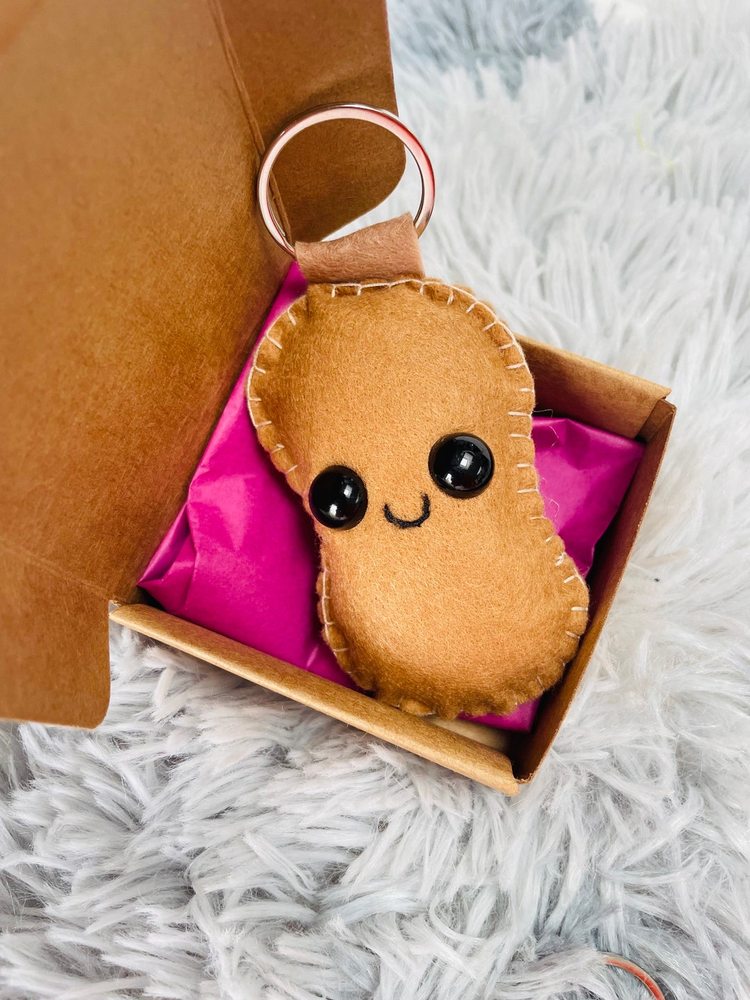 Plush Potato Keyring, Potato Gift, Kawaii Gift, Potato Lover, Cute ...