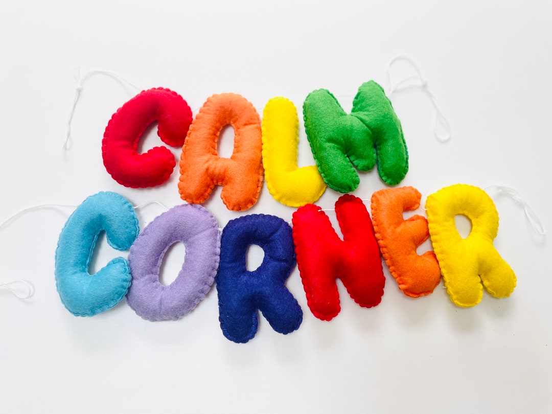 Rainbow Calm Corner Banner, Time Out Banner, Learning Resources ...