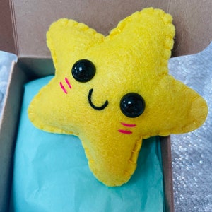 Mini Plush Star, Congratulations Gift, Letterbox Gift, Personalised ...