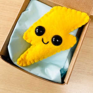 Plush Lightning Bolt Gift, Lightning Gift, Lightning Letterbox Gift ...