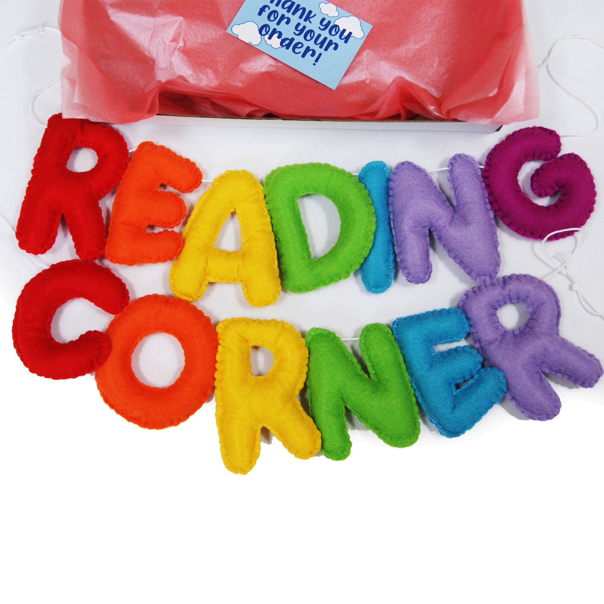 Rainbow Reading Corner Banner Story Corner Sign Reading Nook - Etsy UK